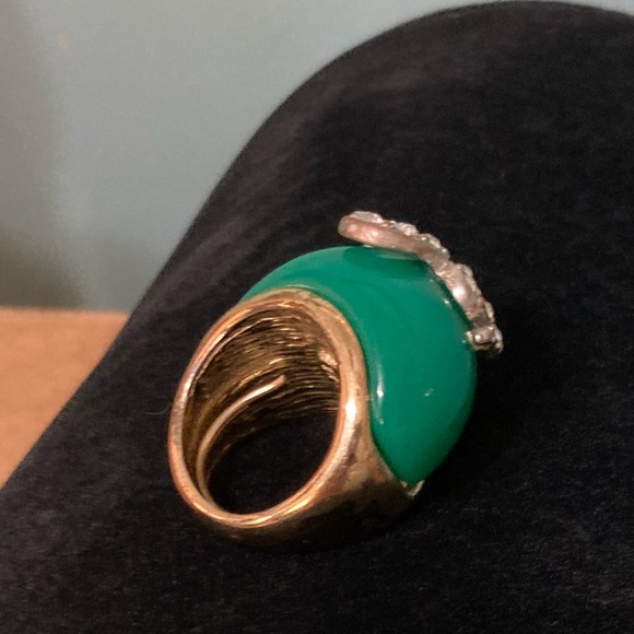Kenneth Jay Lane | Jewelry | Kenneth Jay Lane Faux Jade Rhinestone ...